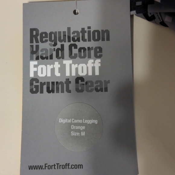 Fort Troff | Underwear & Socks | Ft Troff 34 Leggings Open In The Back ...